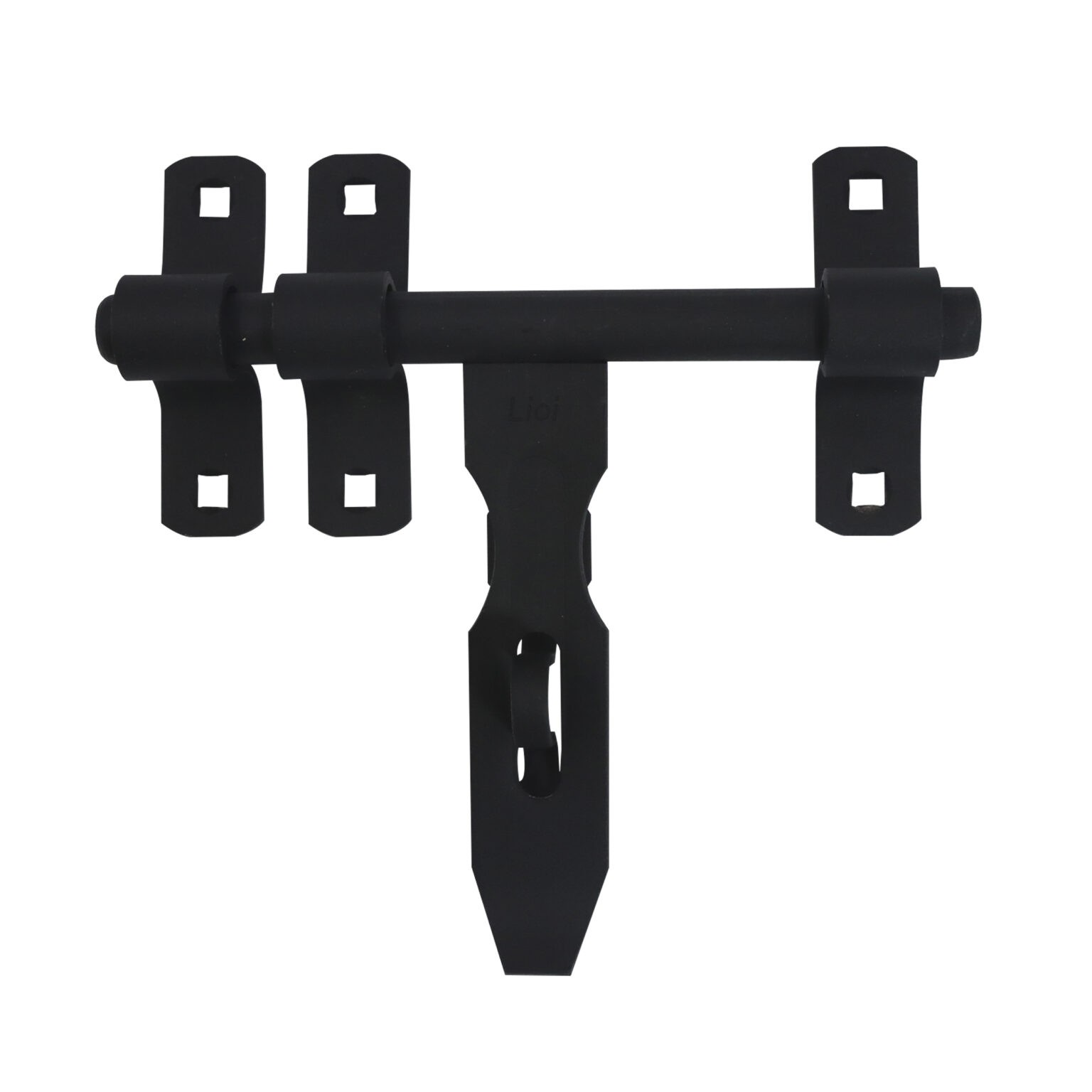 CERROJO CARCELERO 8"X5/8" NEGRO C/TOR. - Lioi